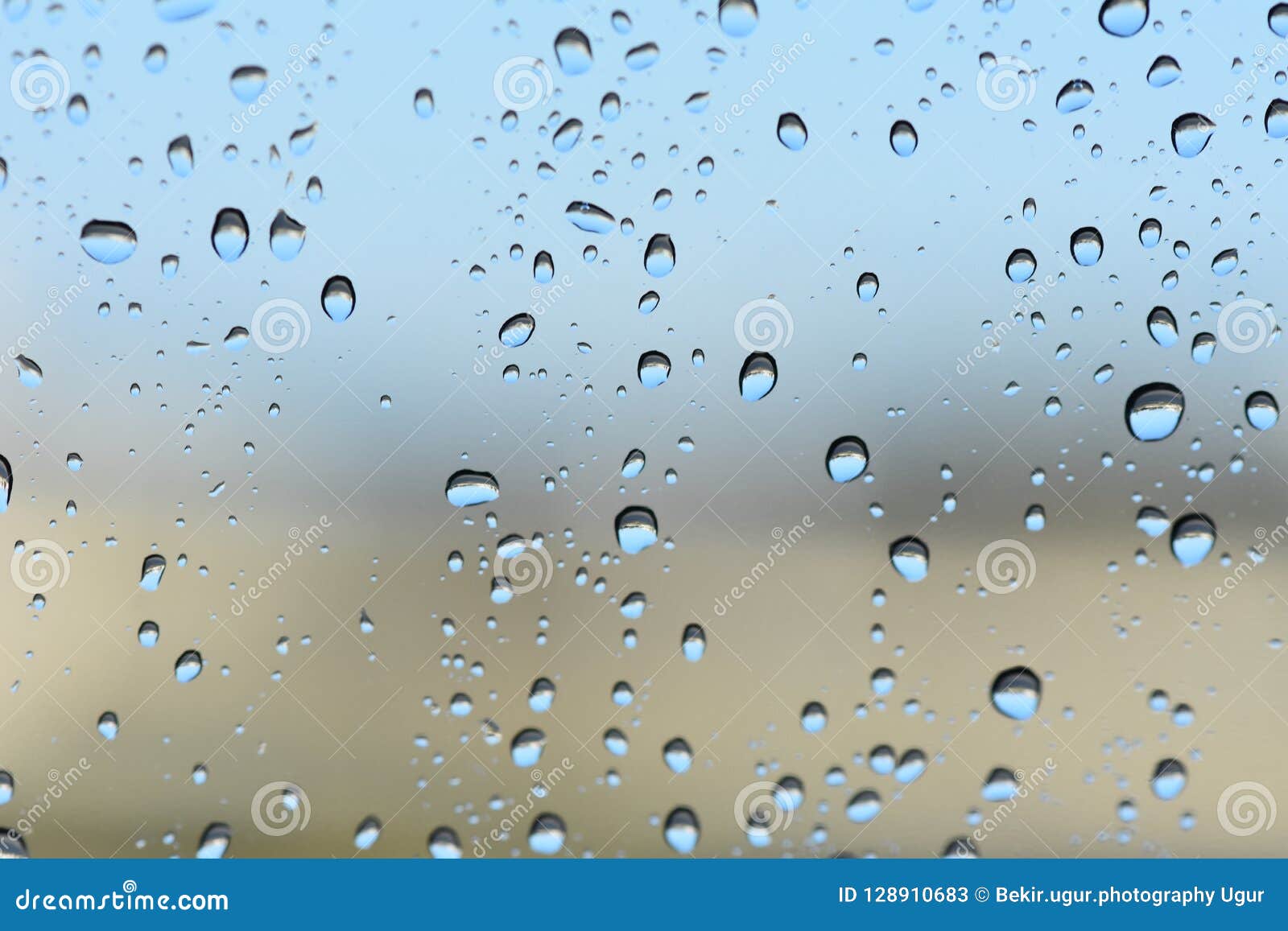 Rain Water drop stock image. Image of rainwater, liquid - 128910683