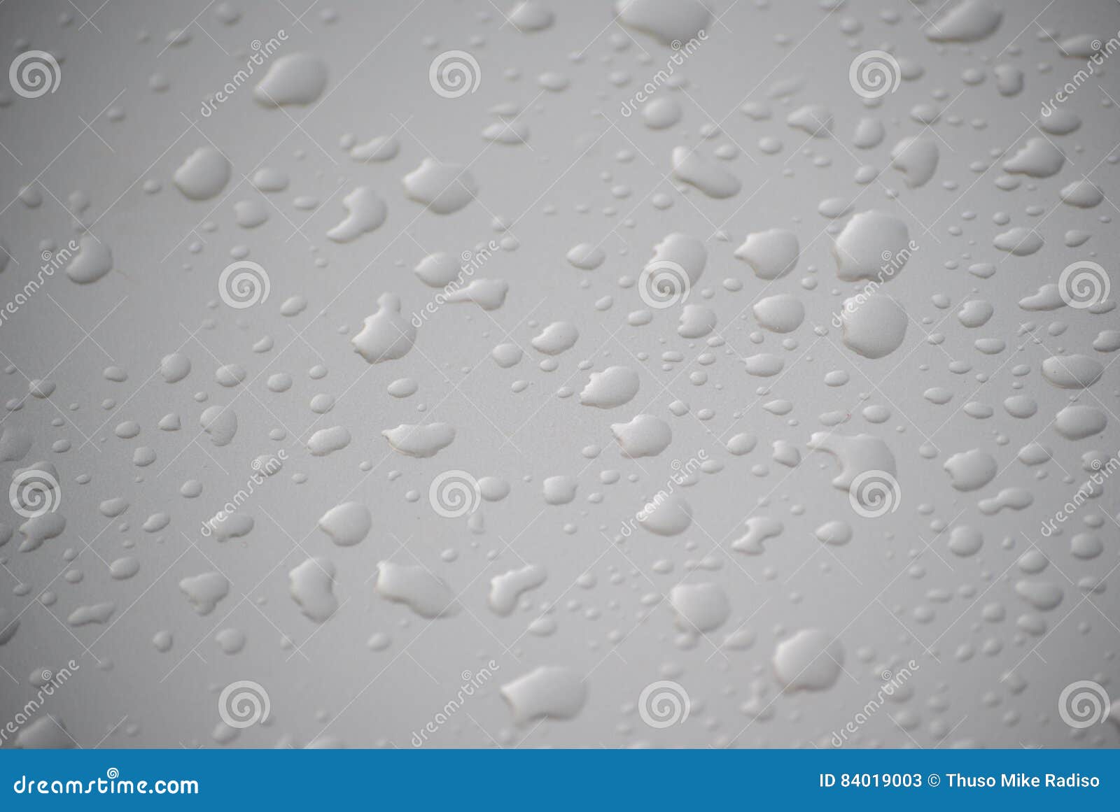Rain Water Droplets on the Body of a Car Stock Image - Image of season ...