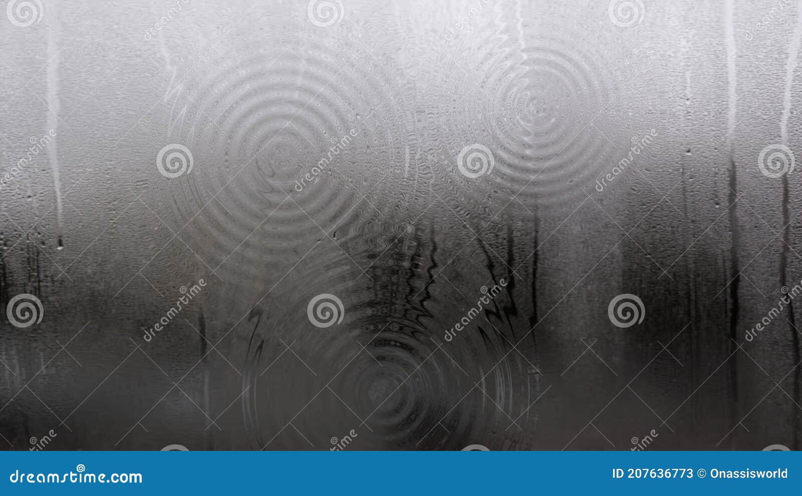 Rain Water Humidity Window Abstract Background Shapes and Blurs ...