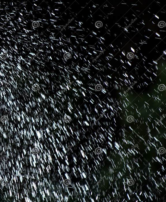 Rain Water Splashes As Abstract Background. Texture Stock Photo - Image ...