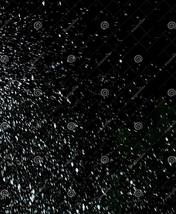 Rain Water Splashes As Abstract Background. Texture Stock Photo - Image ...