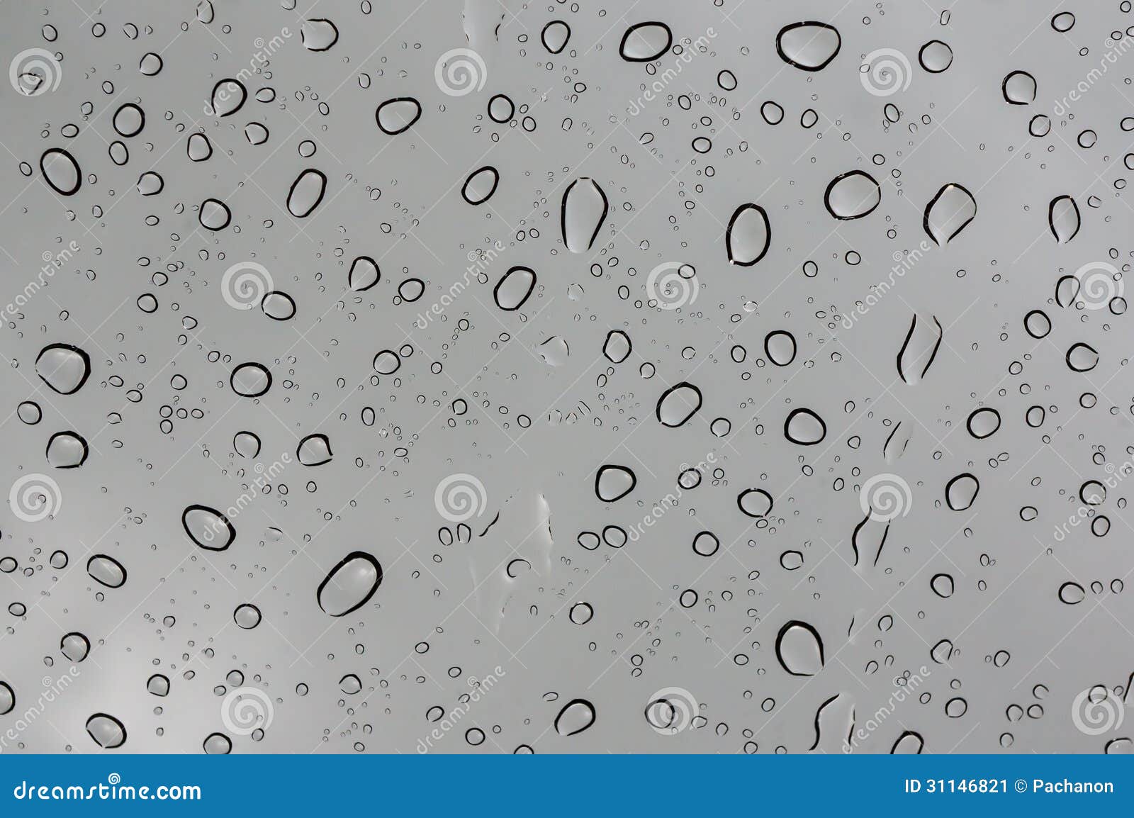 Rain water on windscreen stock image. Image of storm - 31146821