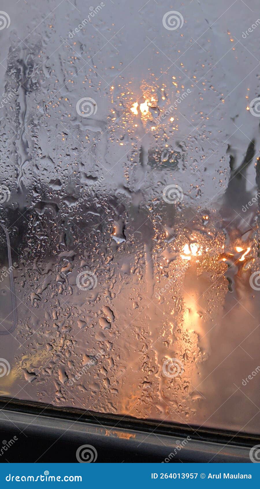 Rain on the way stock image. Image of rain, street, rainy - 264013957