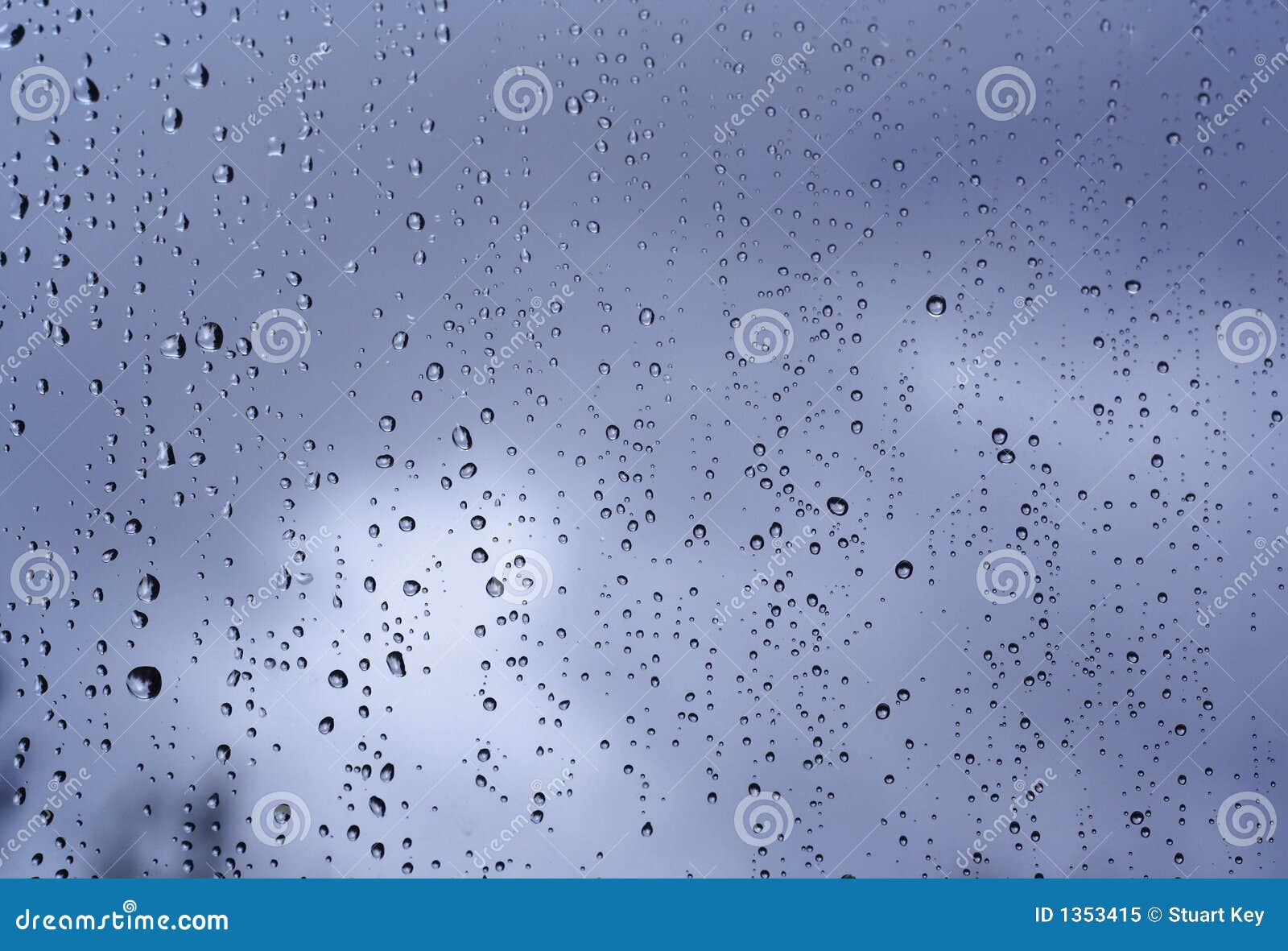 Rain on the window stock image. Image of storm, pouring - 1353415