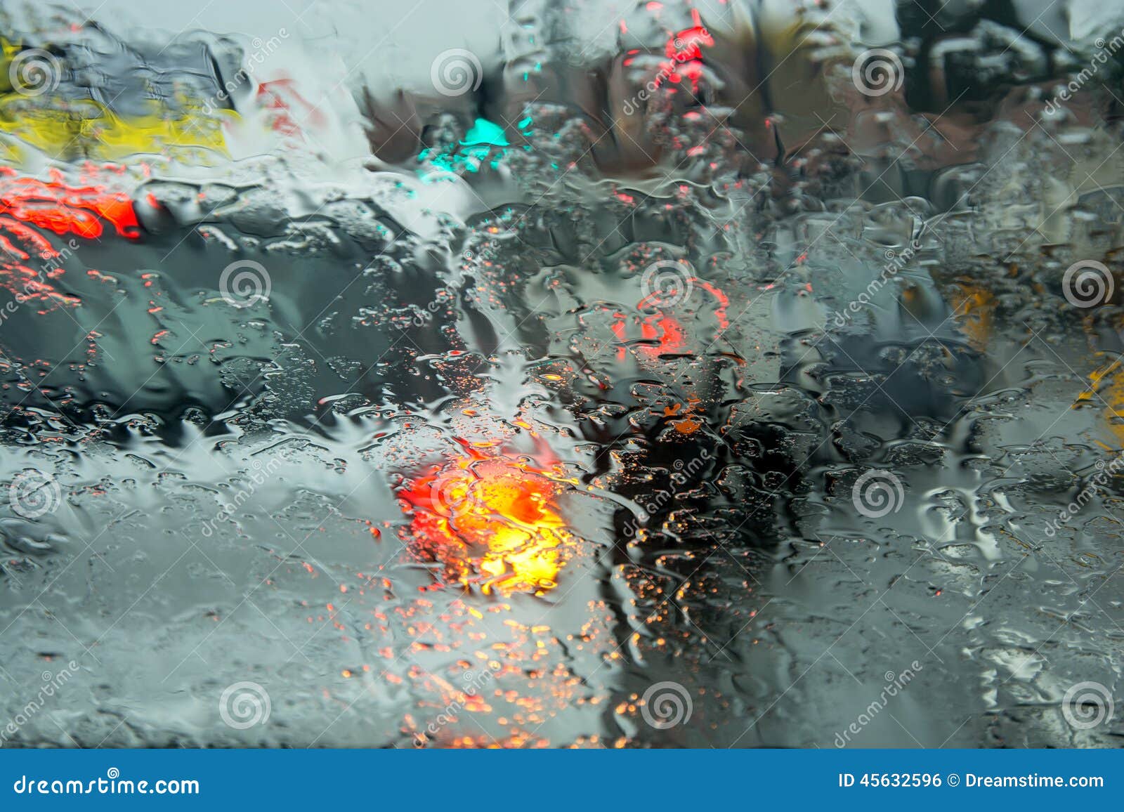 In the rain stock photo. Image of road, stationary, automobile - 45632596