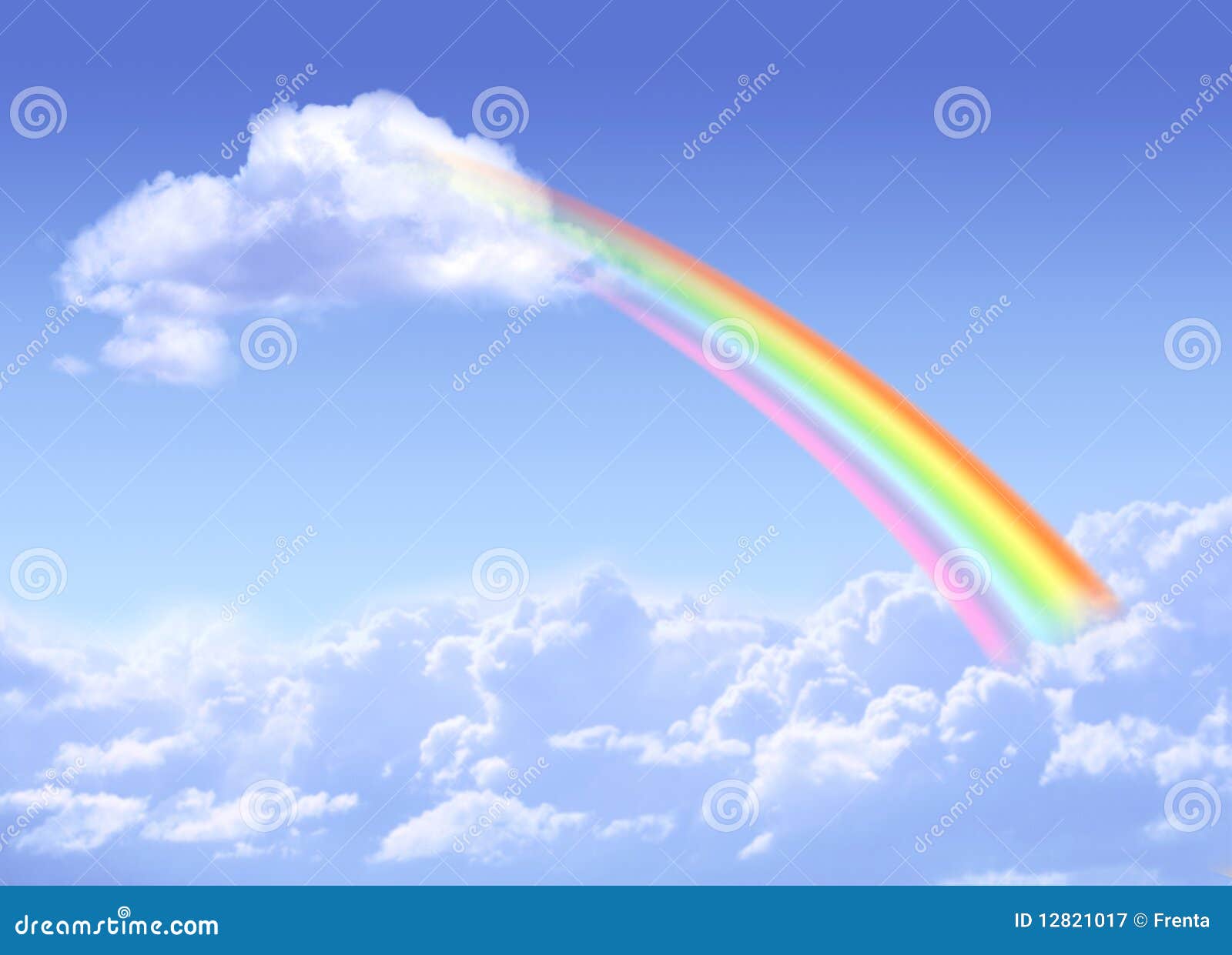 Rainbow stock image. Image of unique, luck, hope, symbol - 12821017