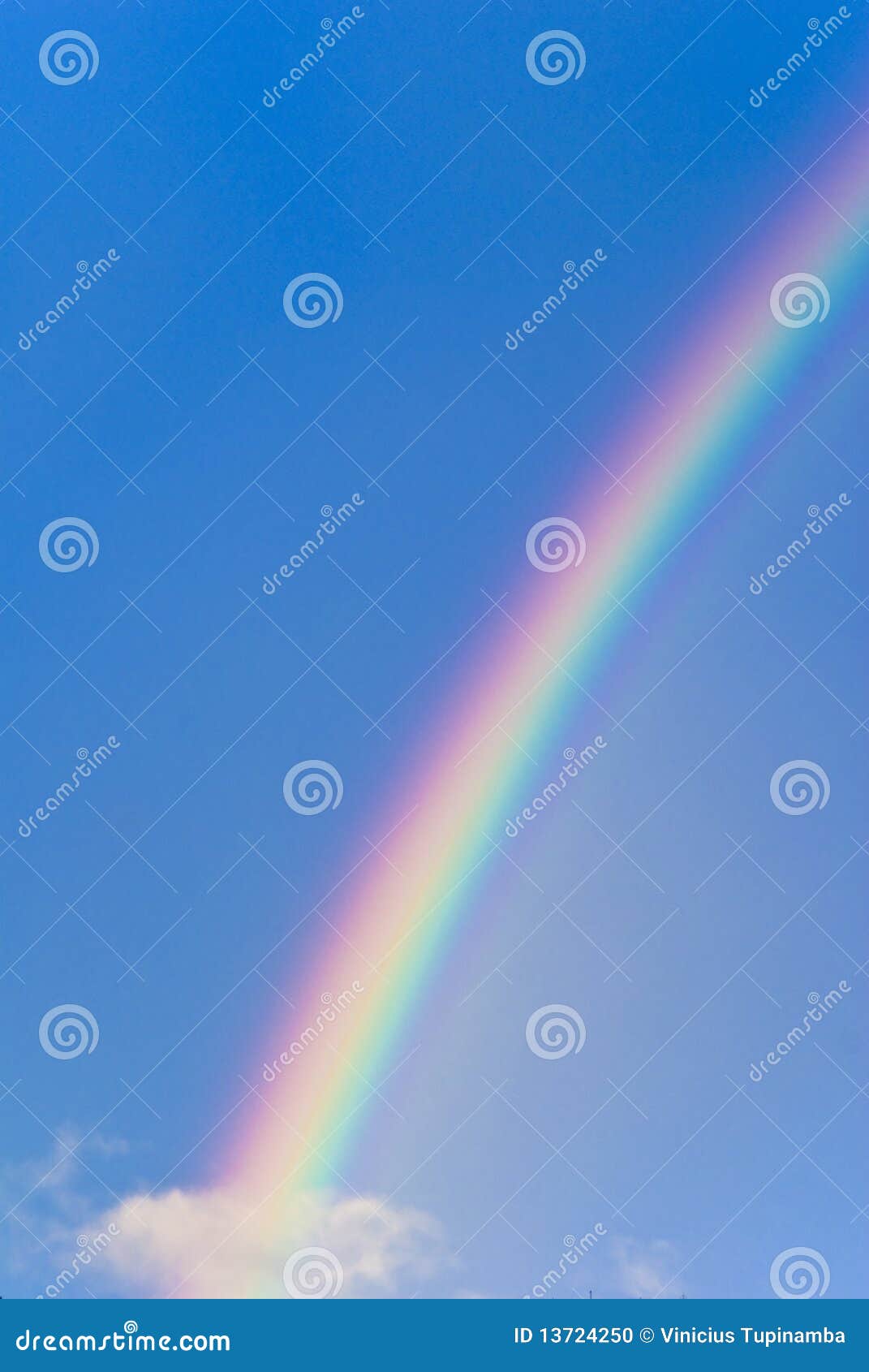 Rainbow stock photo. Image of blue, nature, color, vertical - 13724250