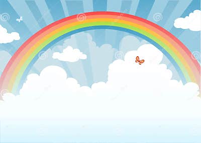 Rainbow stock vector. Illustration of refraction, rainbow - 17758559