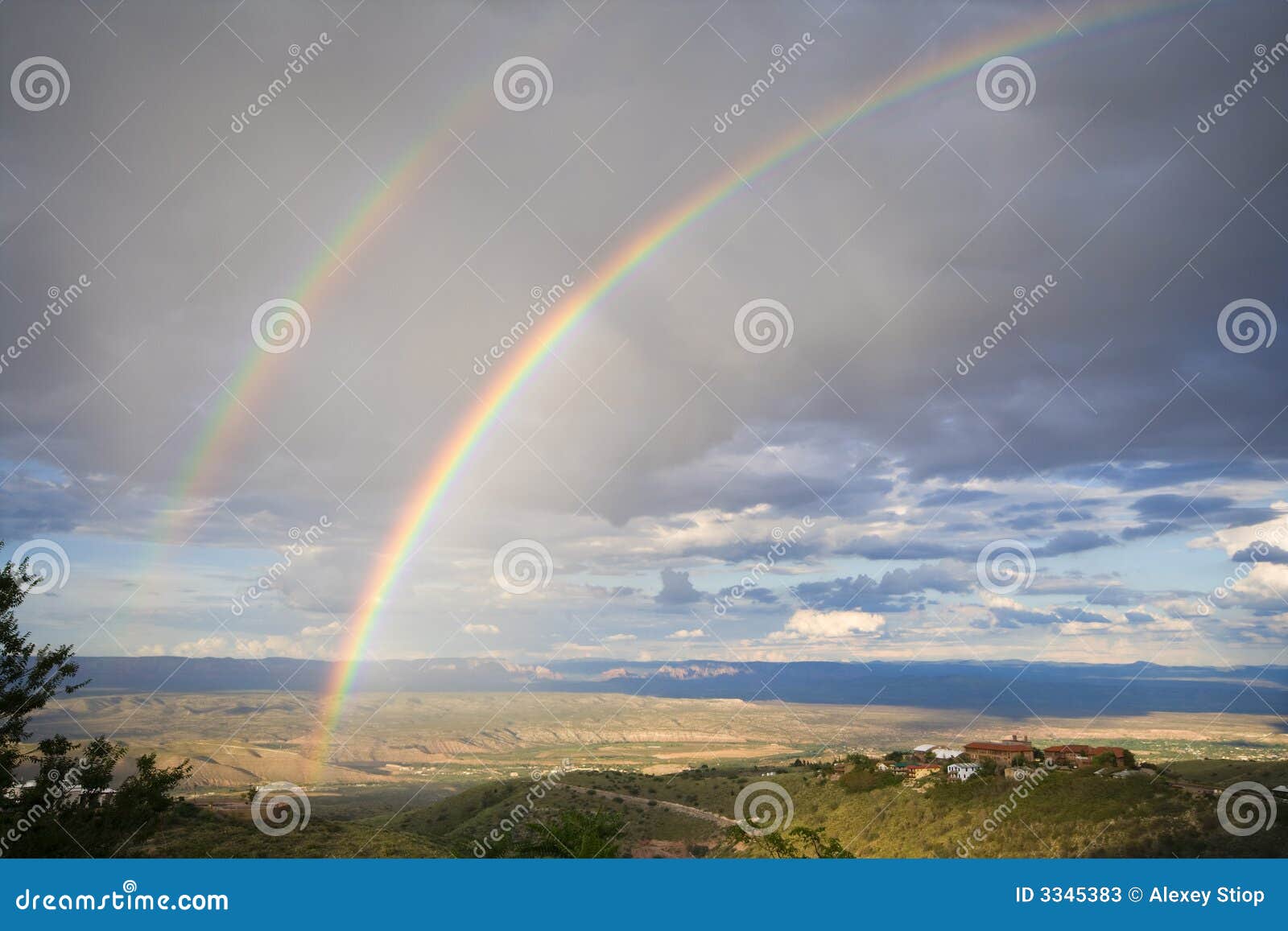 1,695 Rainbow Over Valley Stock Photos - Free & Royalty-Free Stock ...