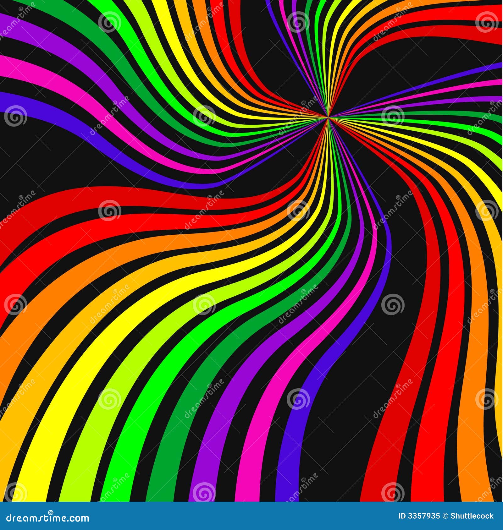 Rainbow stock vector. Illustration of elegance, conceptual - 3357935