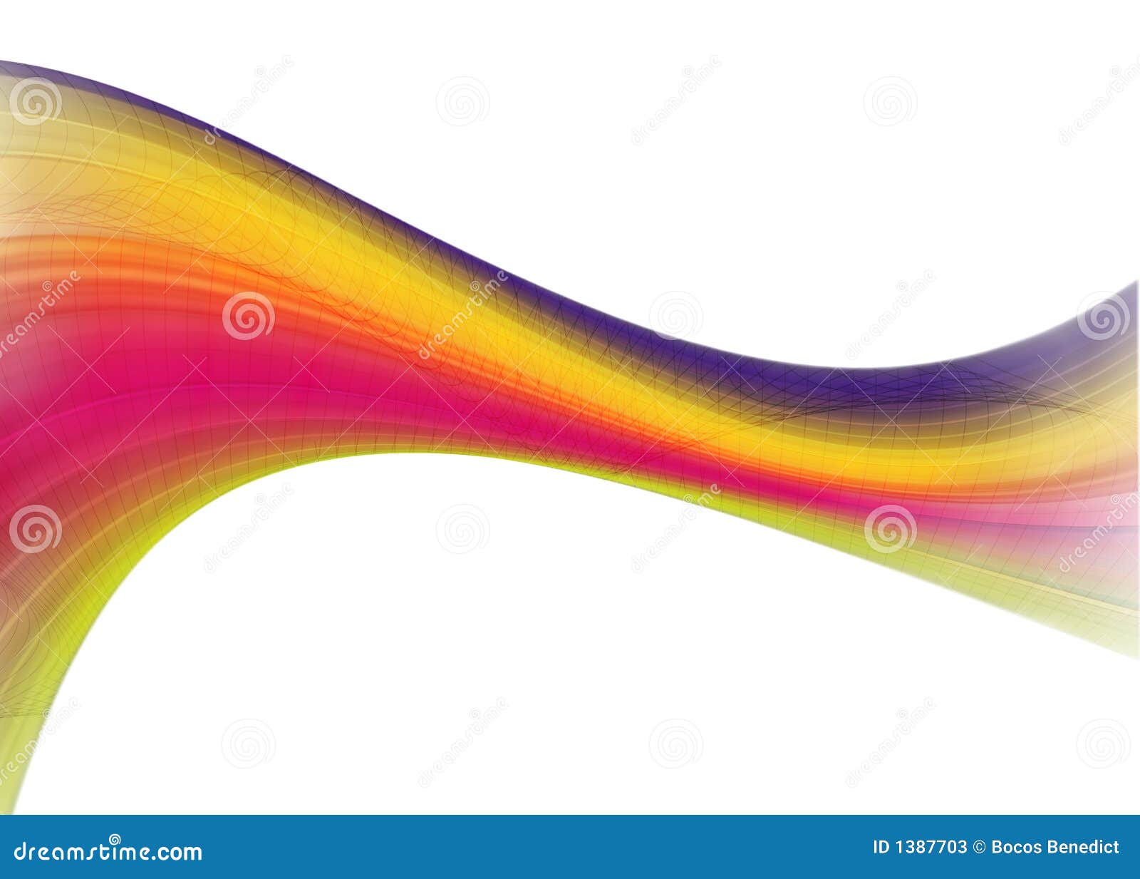 Rainbow abstract stock illustration. Illustration of background - 1387703