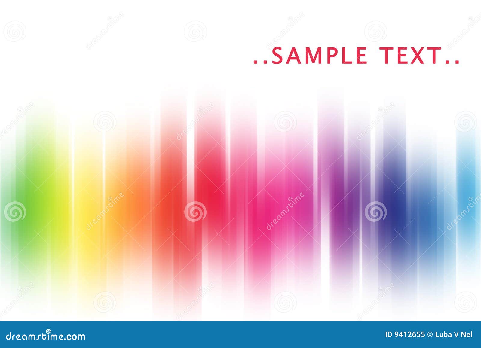 Rainbow abstract stock illustration. Illustration of graphic - 9412655