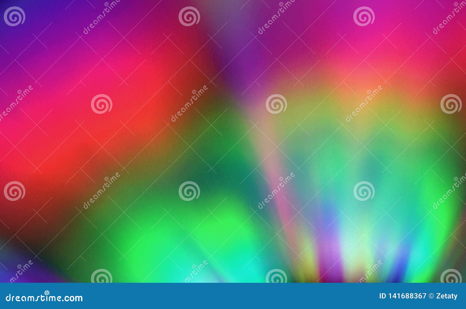 Rainbow Abstract Background Multicolor Stock Illustration ...