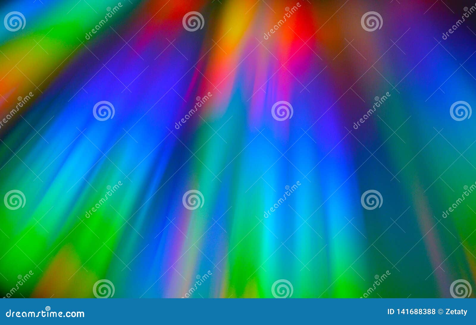 Rainbow Abstract Background Multicolor Stock Illustration ...