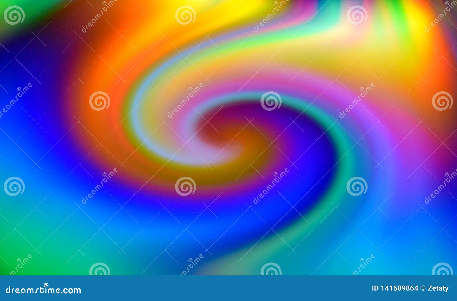 Rainbow Abstract Background Multicolor Stock Illustration ...