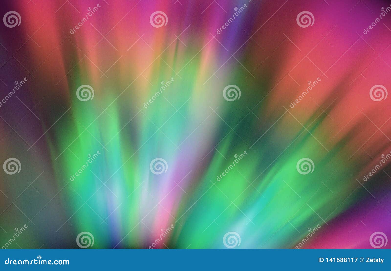 Rainbow Abstract Background Multicolor Stock Illustration ...