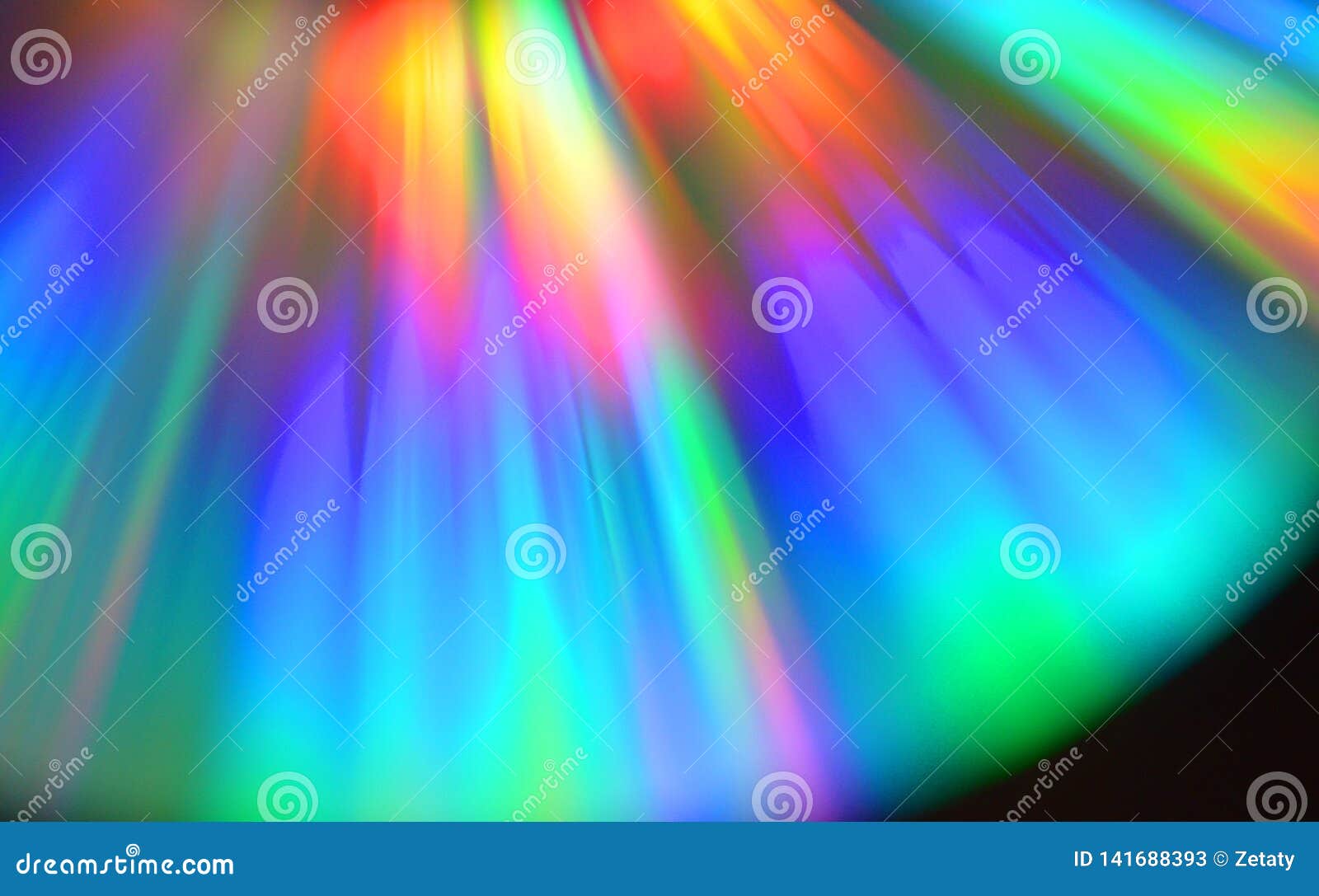 Rainbow Abstract Background Multicolor Stock Illustration ...