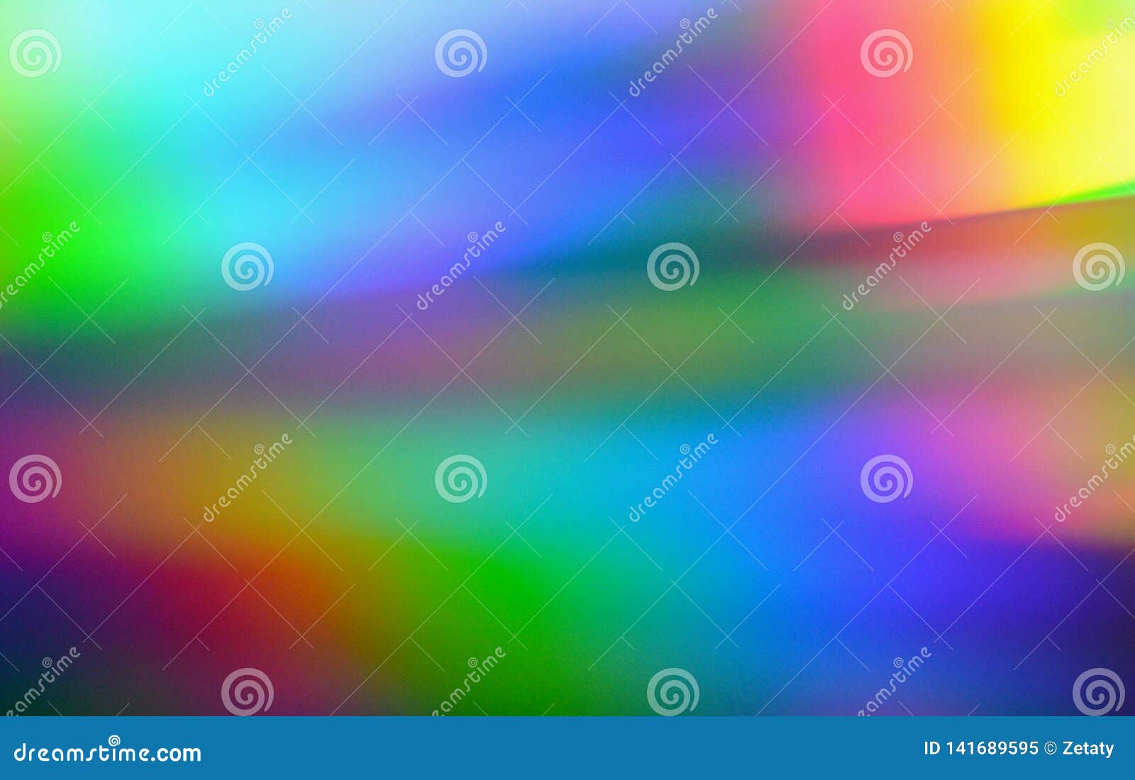 Rainbow Abstract Background Multicolor Stock Illustration ...