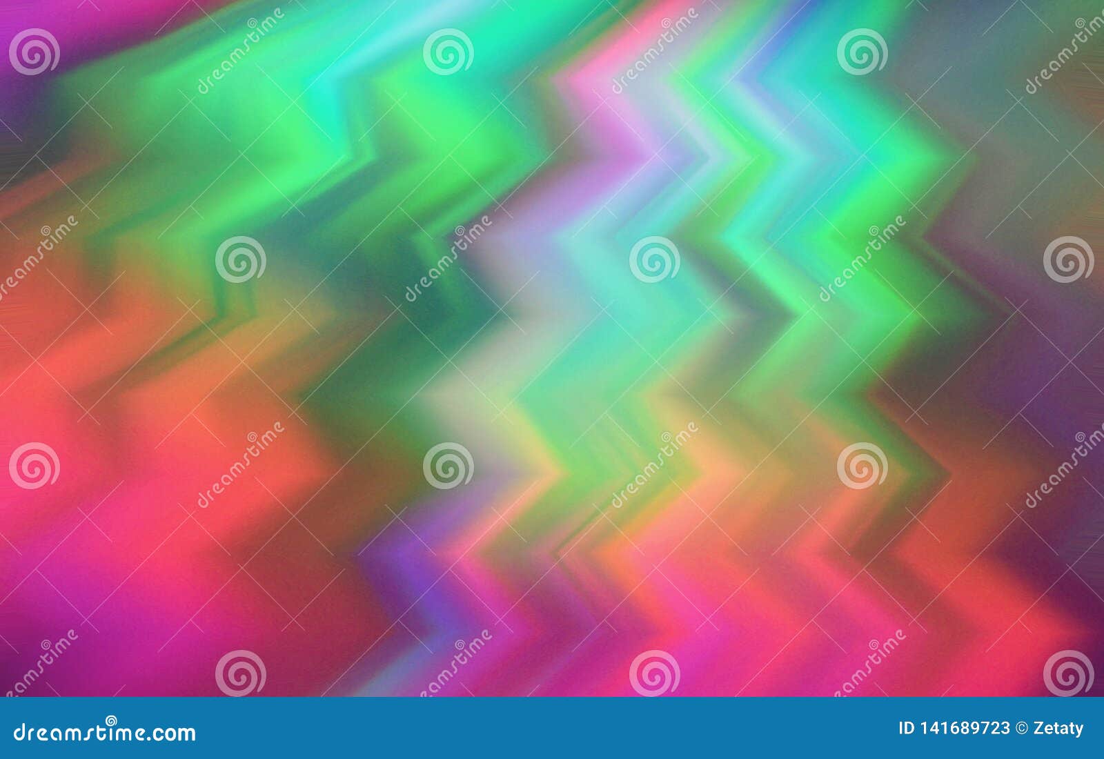 Rainbow Abstract Background Multicolor Stock Illustration ...