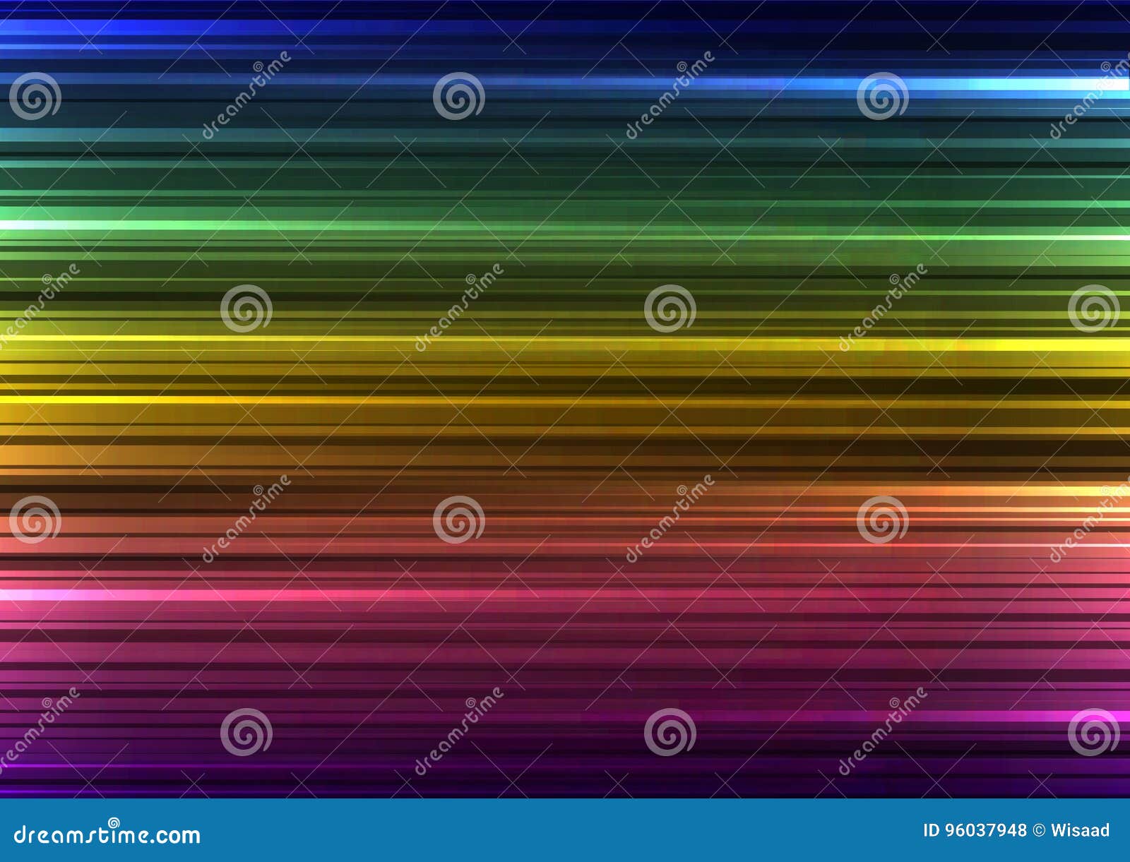 Rainbow Abstract Bar Line Background Stock Vector - Illustration of ...