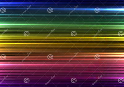 Rainbow Abstract Bar Line Background Stock Vector - Illustration of ...