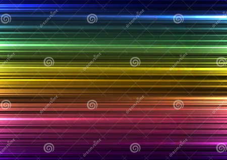 Rainbow Abstract Bar Line Background Stock Vector - Illustration of ...
