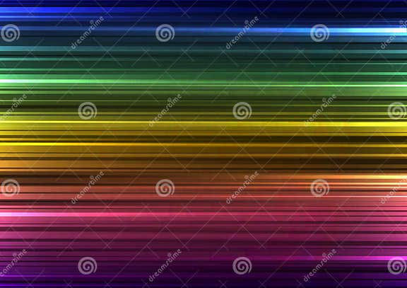Rainbow Abstract Bar Line Background Stock Vector - Illustration of ...