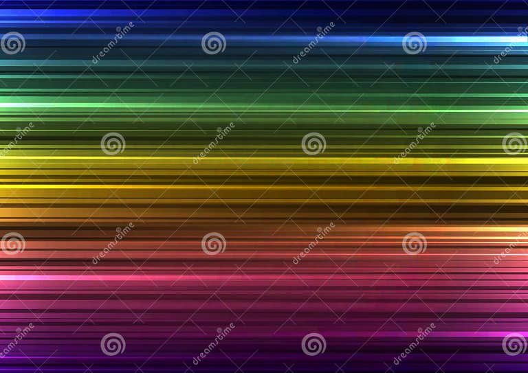 Rainbow Abstract Bar Line Background Stock Vector - Illustration of ...