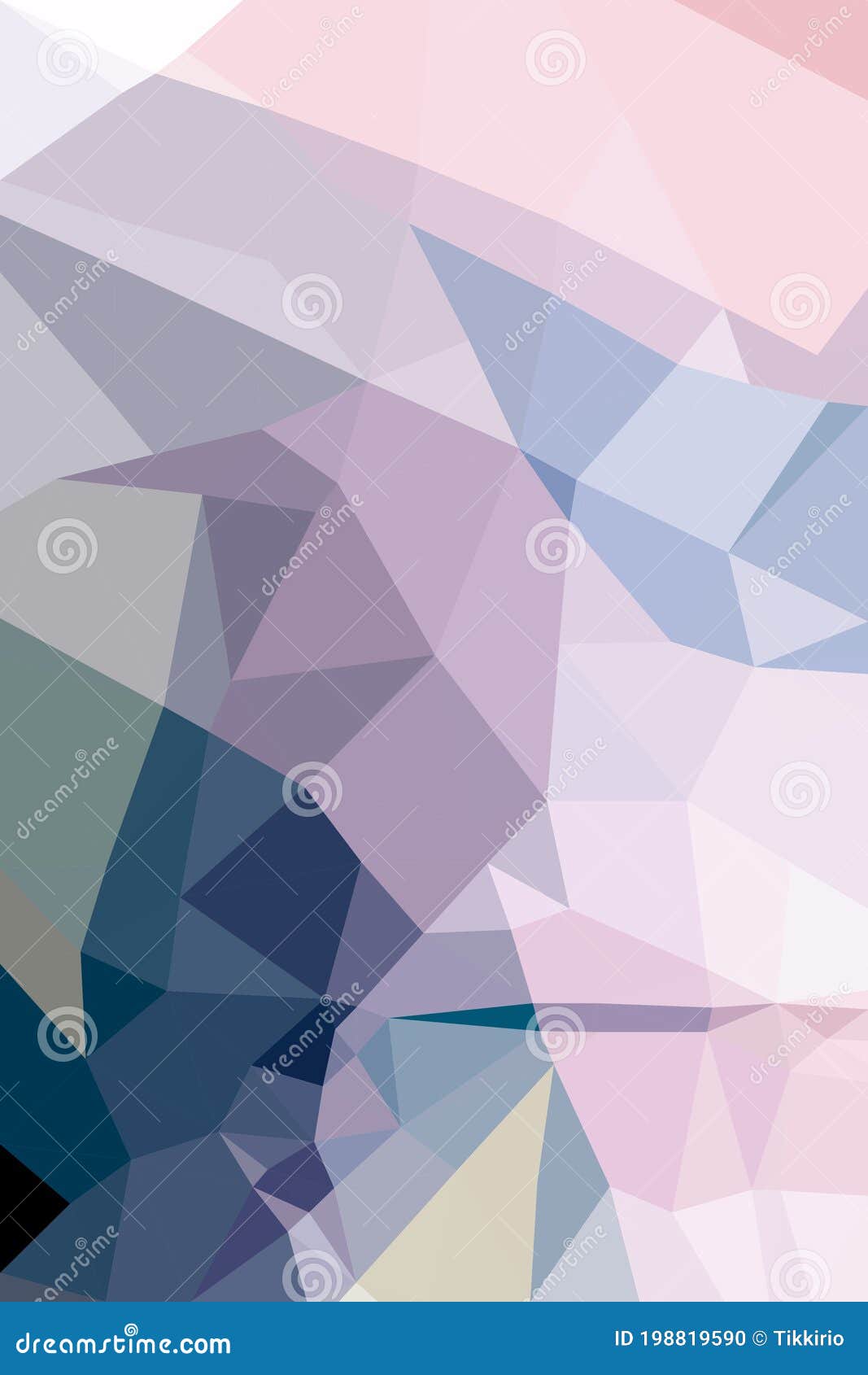 Rainbow Abstract Low Polygon Prism Background, Spectrum Gradient Vivid ...