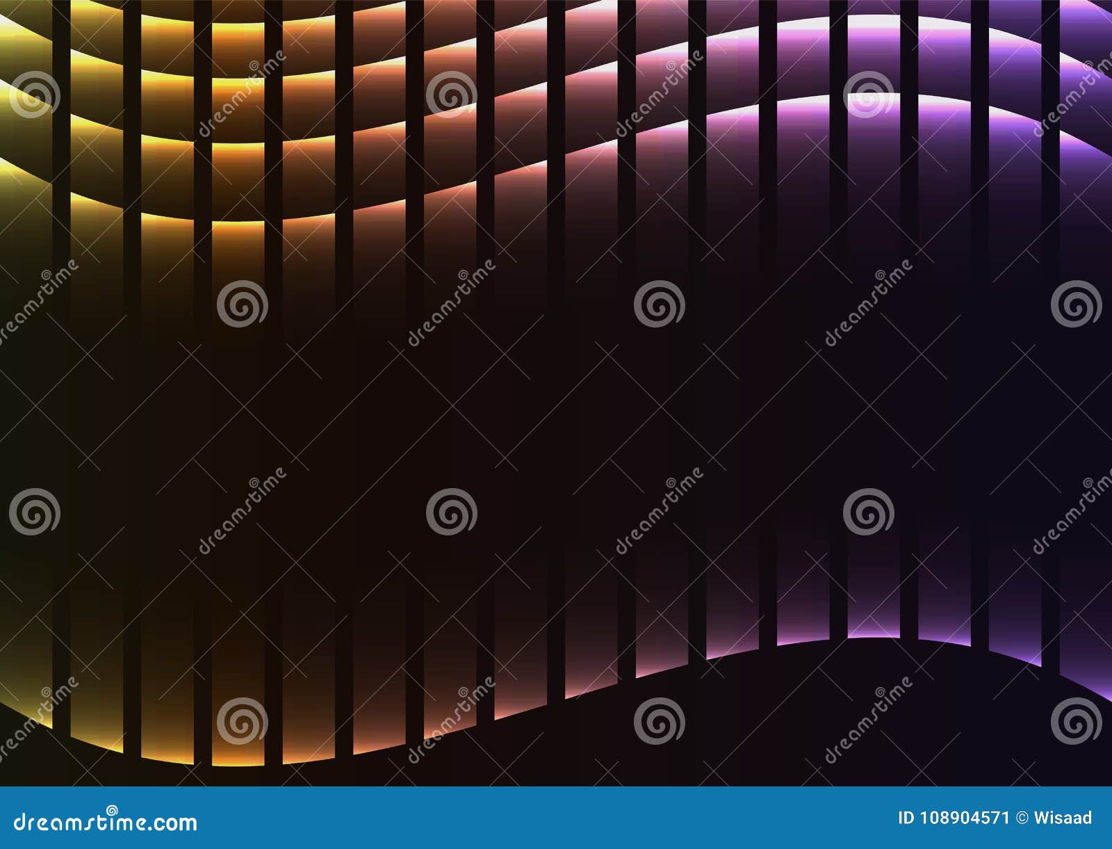 Rainbow Abstract Pixel Curve Background Stock Vector - Illustration of ...