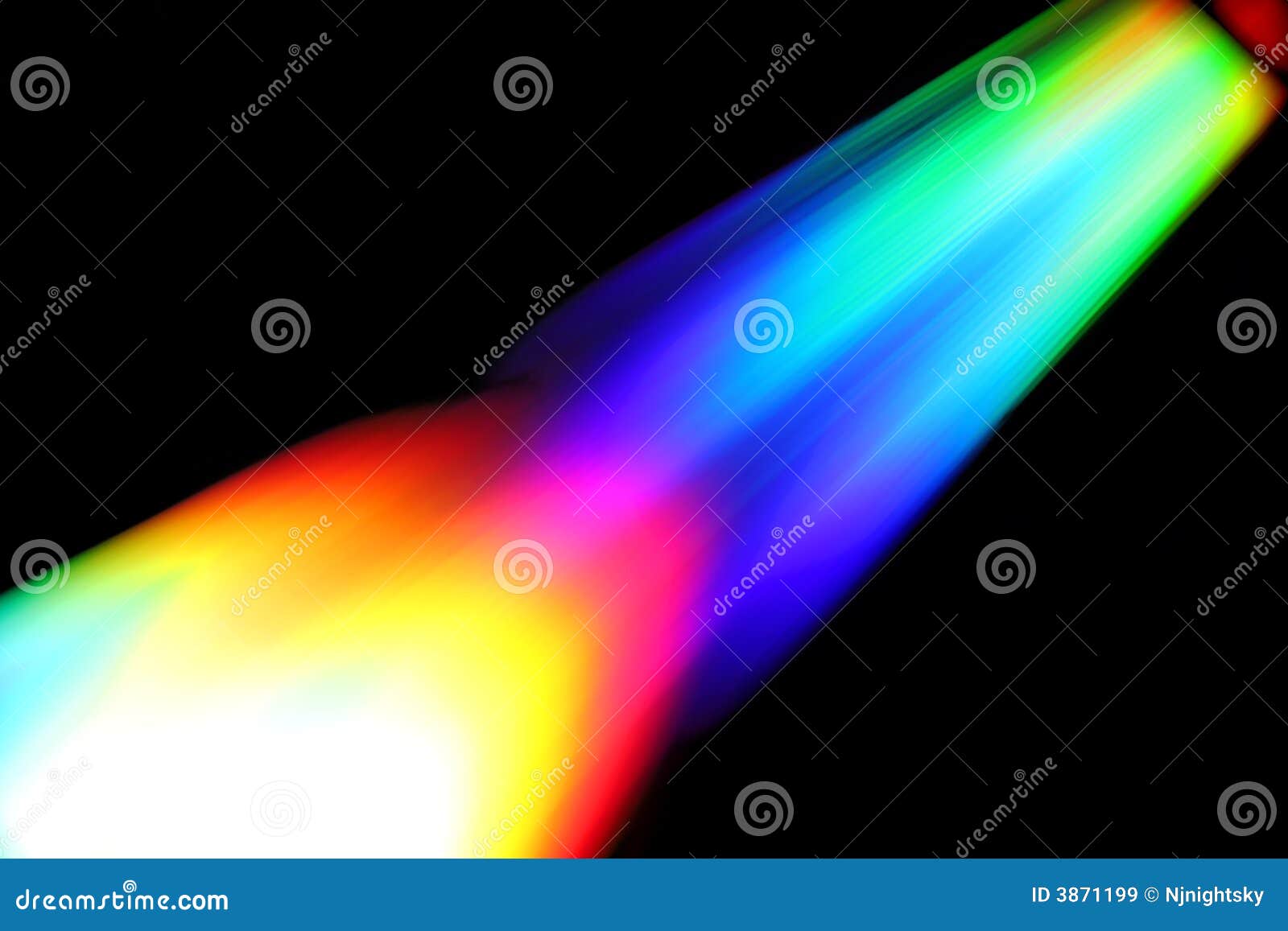 Rainbow Abstract Rocket Launch Stock Image - Image of launch, blue: 3871199