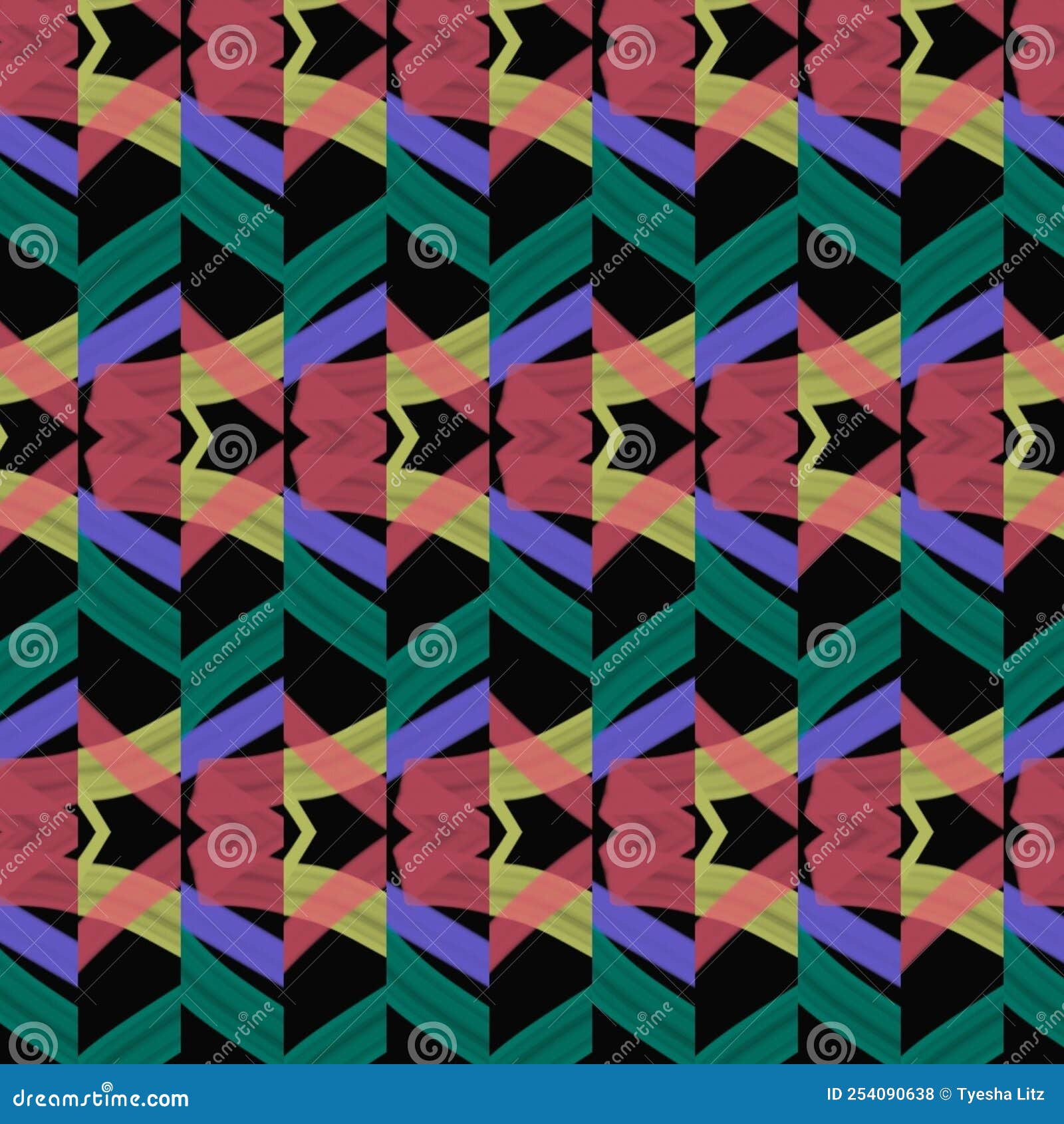 Rainbow Abstract Sliding Panel Design Stock Illustration - Illustration ...