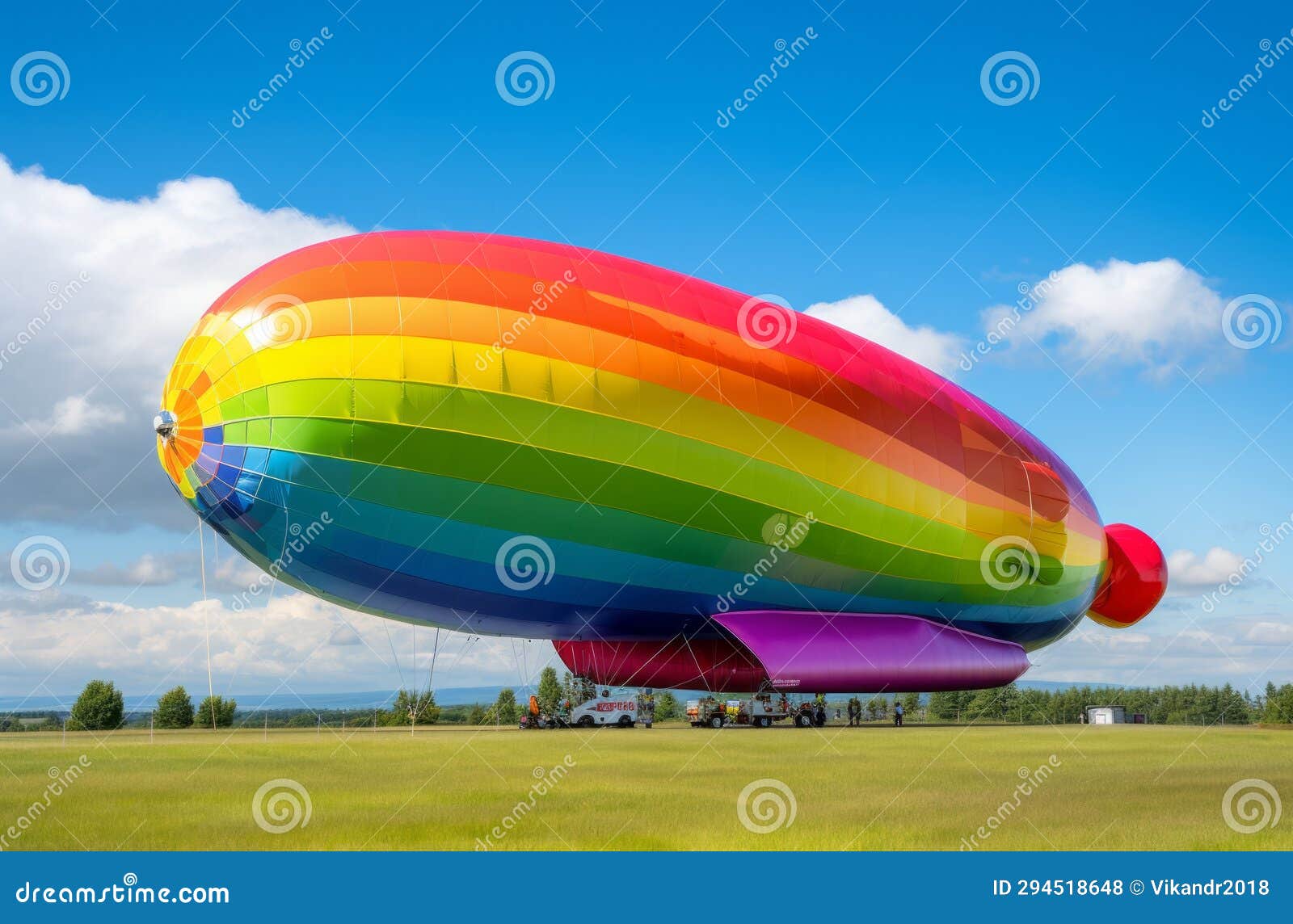 Rainbow Zepelin Stock Illustrations – 1 Rainbow Zepelin Stock ...