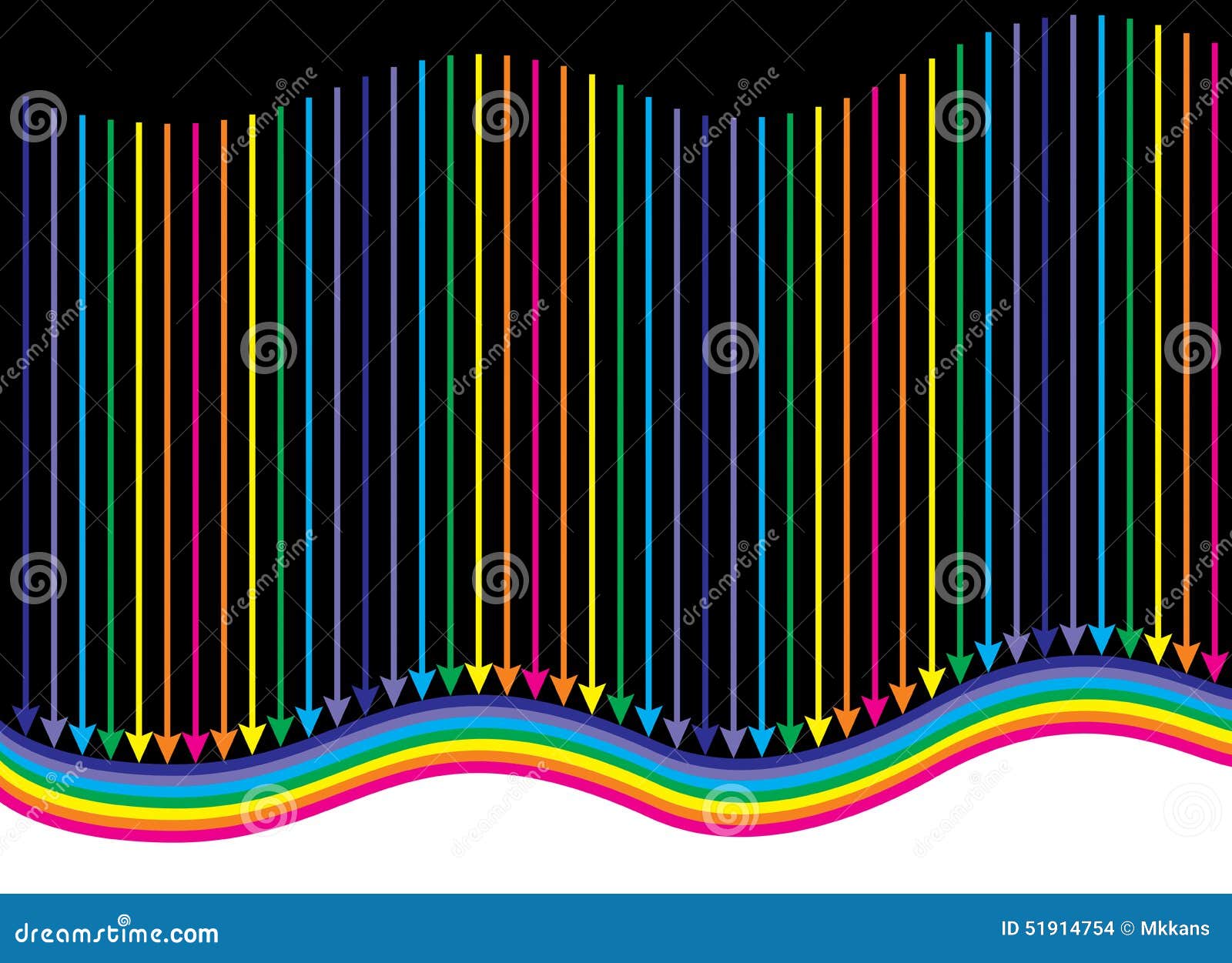 Rainbow Arrow Stock Photography | CartoonDealer.com #51918770