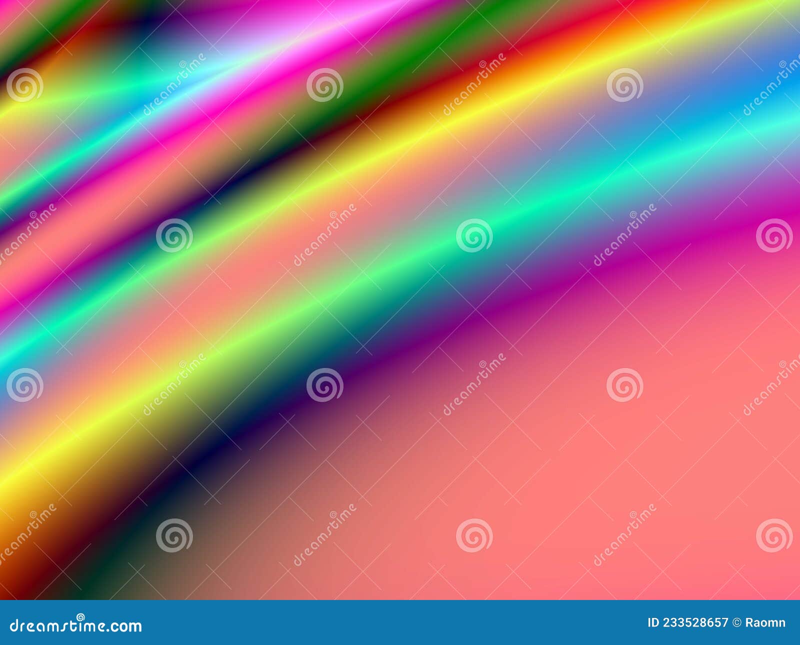 Rainbow Abstract Website Header Background Stock Illustration ...