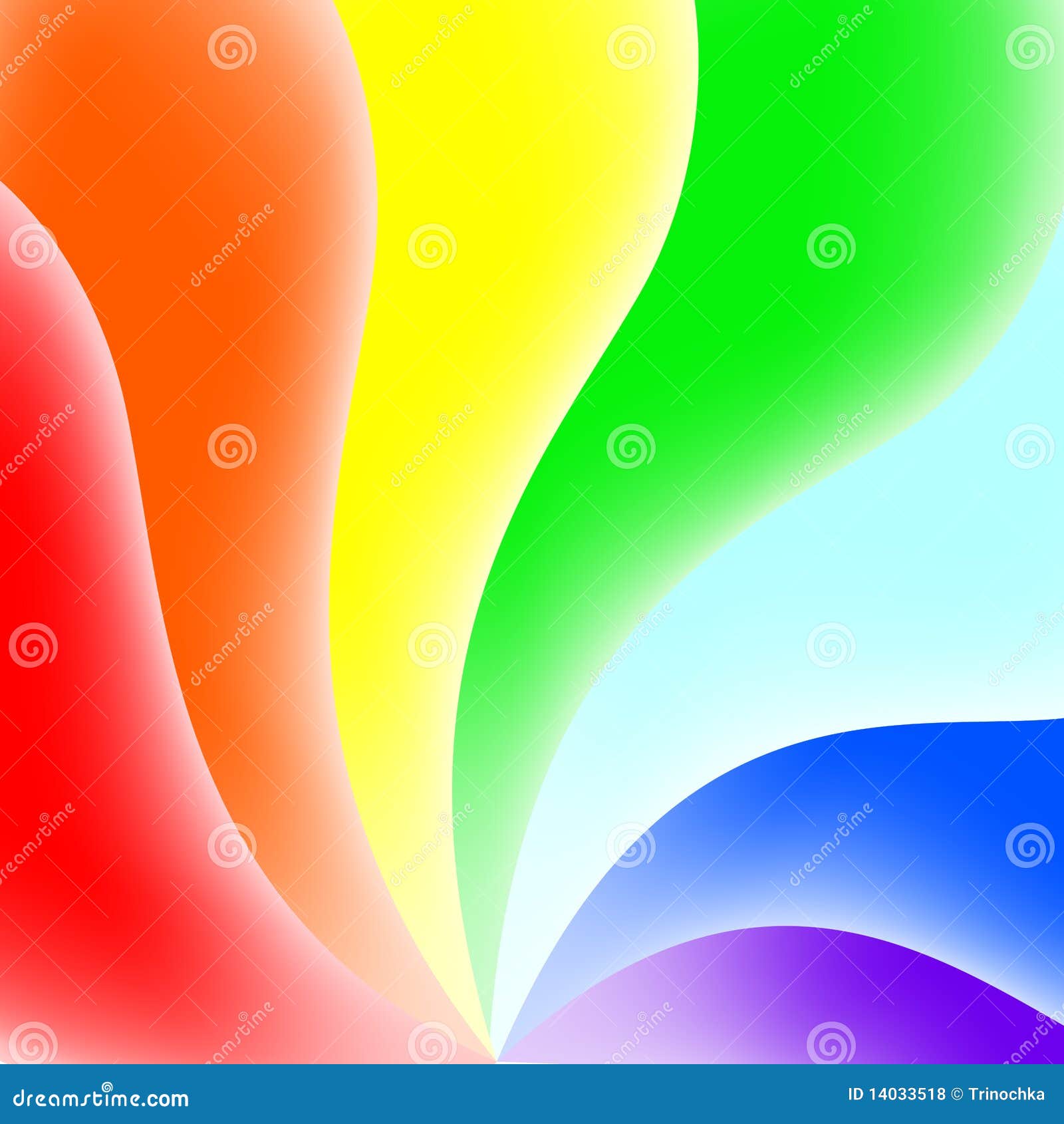 Rainbow background stock vector. Illustration of banner - 14033518