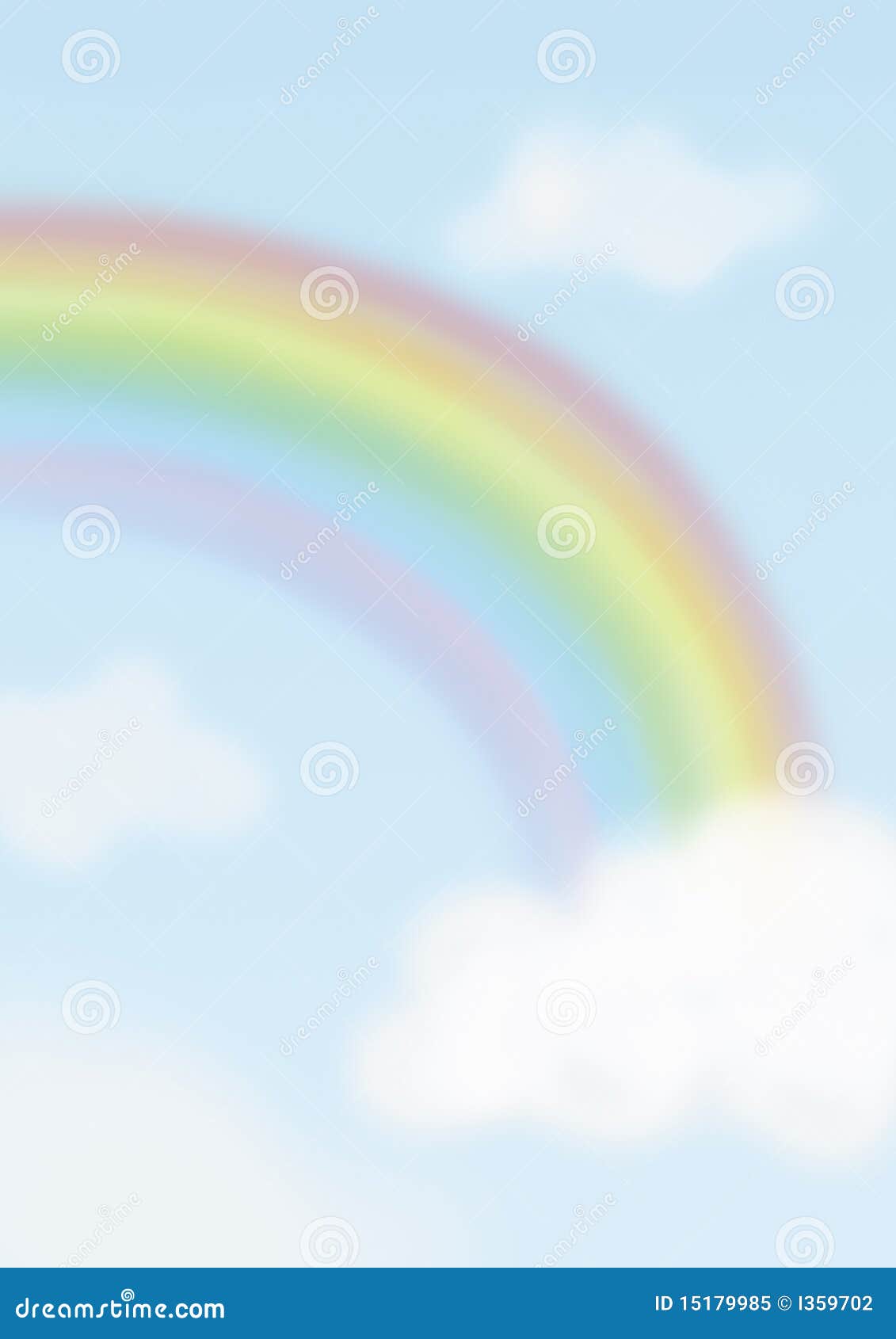 Rainbow background stock illustration. Illustration of banner - 15179985