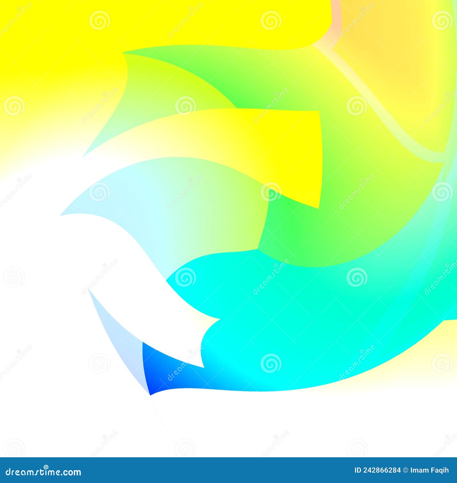 Rainbow Background Abstract Simple Cute Stock Illustration ...