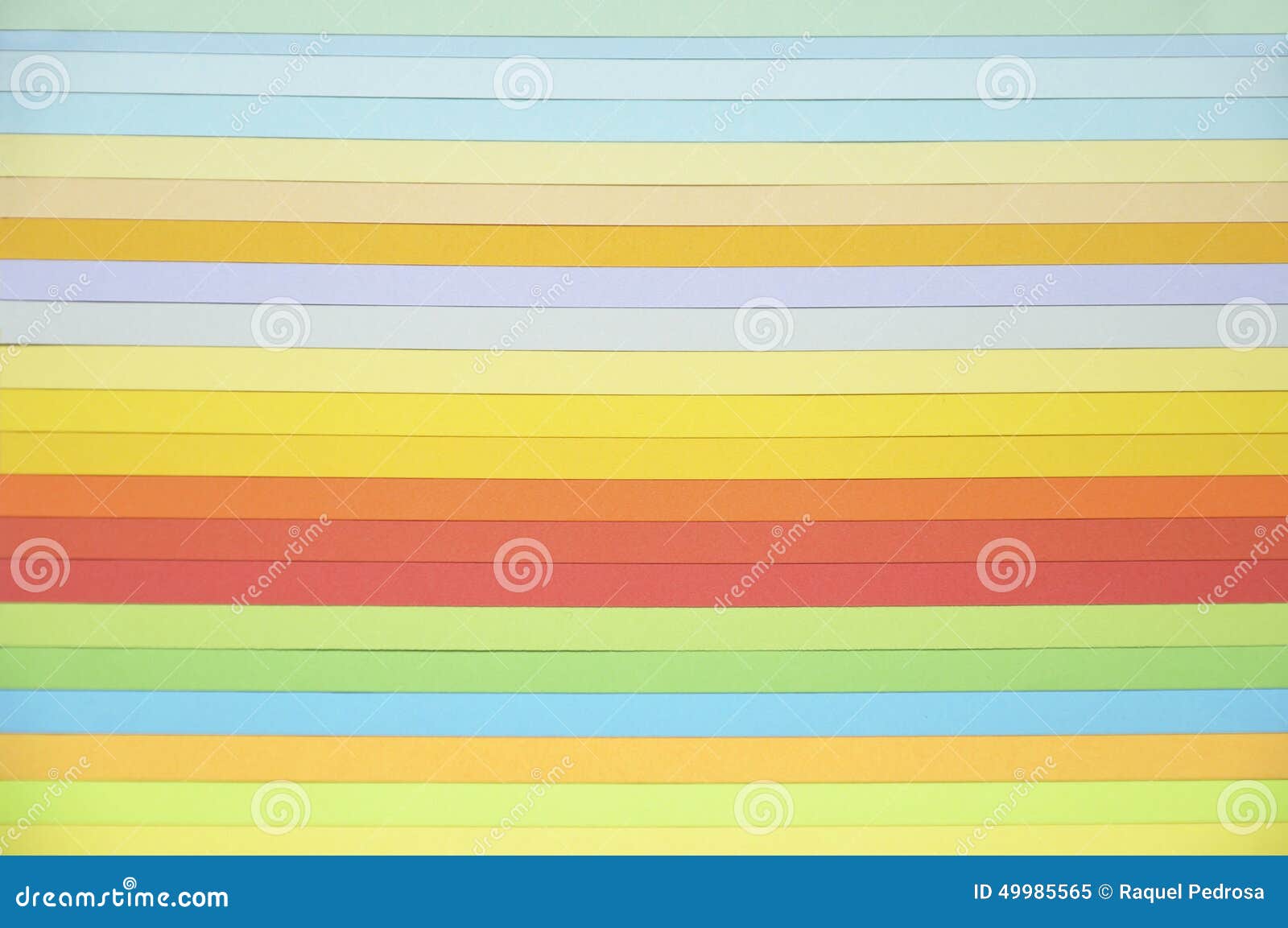 Rainbow Background with Colored Paper Stock Image - Image of multi ...