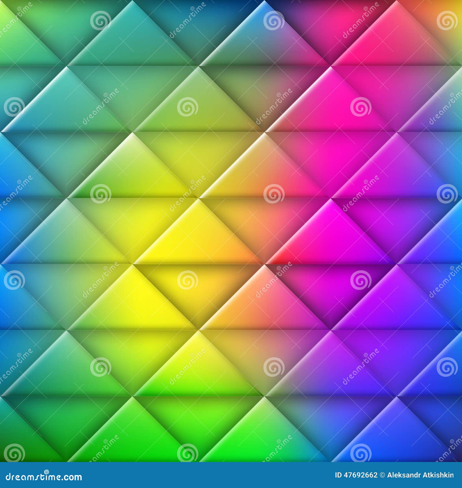Rainbow Background Vector Illustration | CartoonDealer.com #47692662