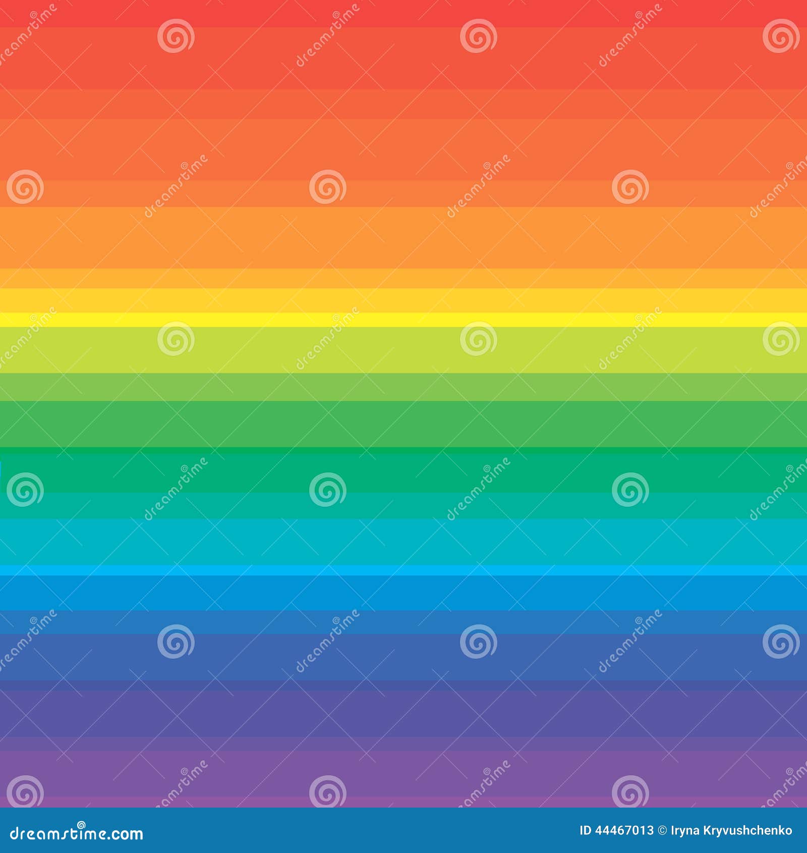 Rainbow Background for Summer. Stock Vector - Illustration of 1940 ...