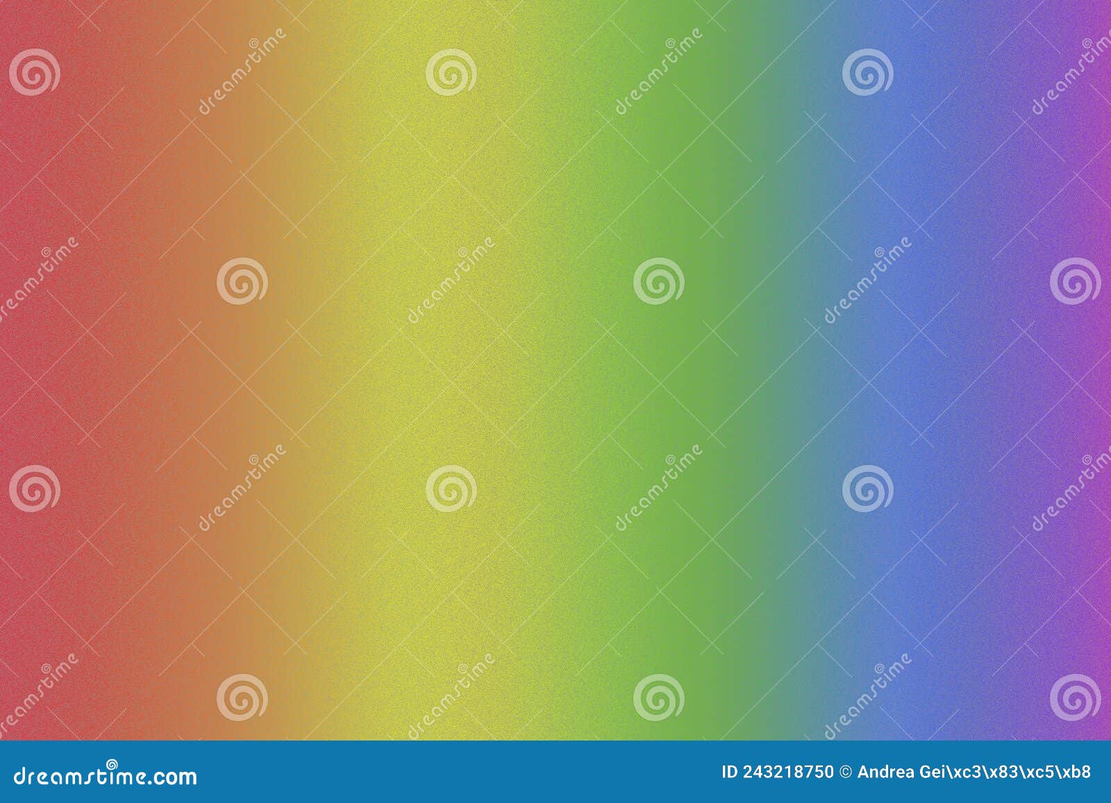 Rainbow Background Template Metallic Chrome Stock Illustration ...