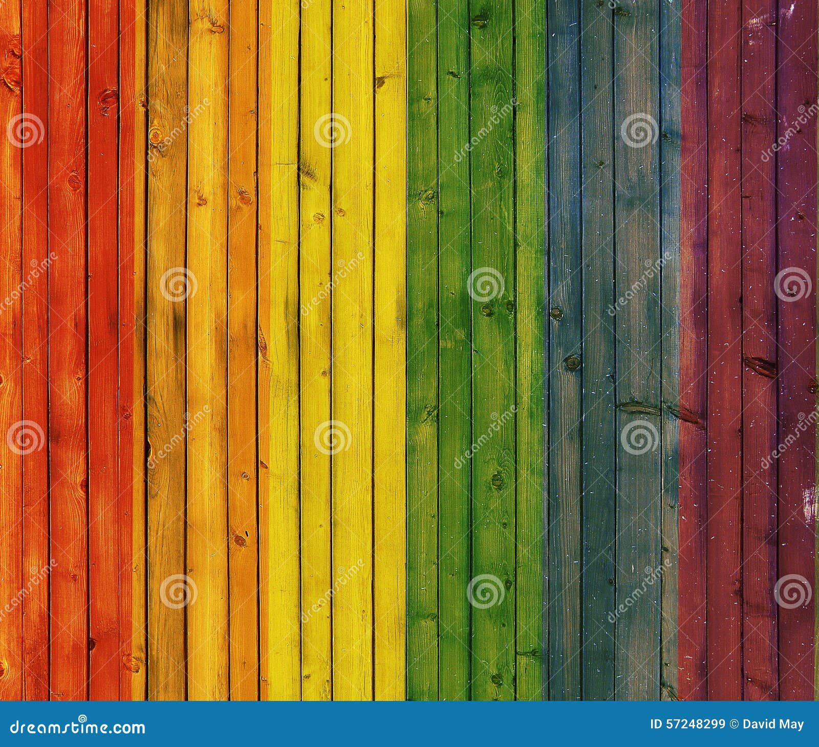 Rainbow Background Wood Panel Stock Image - Image of horizontal ...