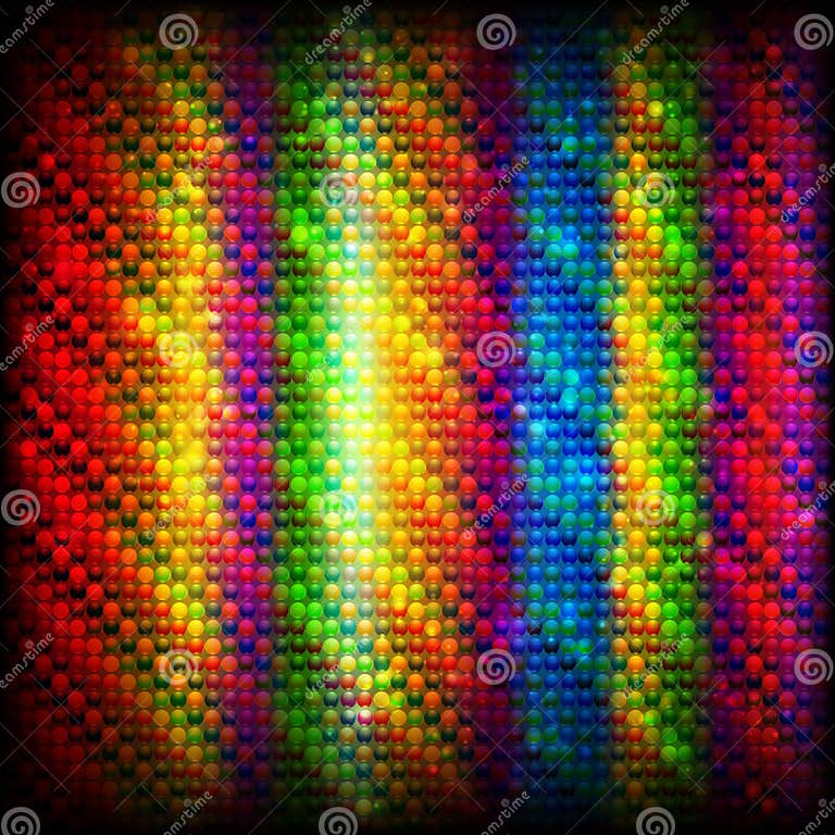 Rainbow ball background stock vector. Illustration of pattern - 25107461