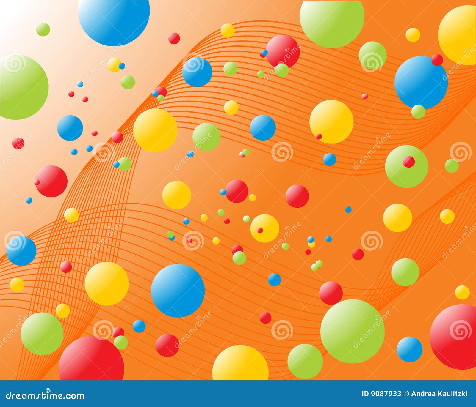 Rainbow balls stock vector. Illustration of abstract, environmental ...