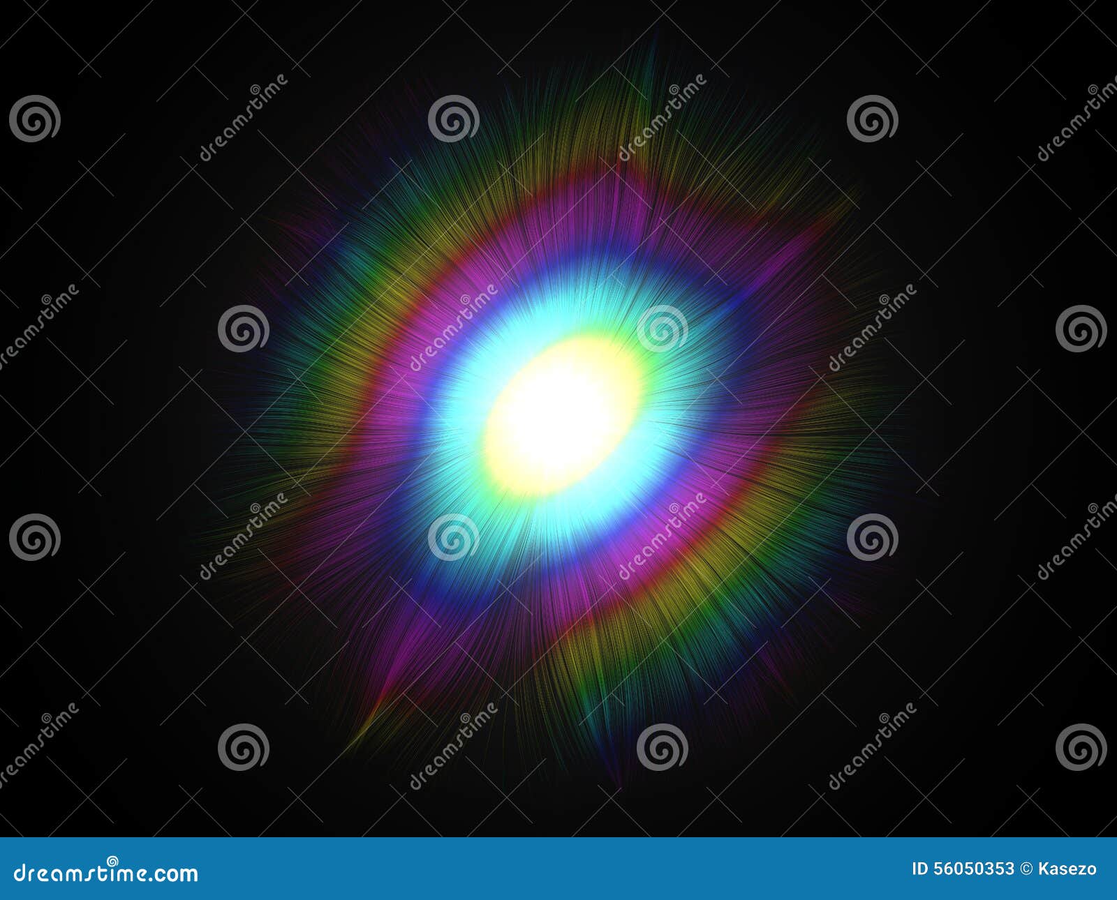 Rainbow beam effect stock image. Image of explosion, neon - 56050353