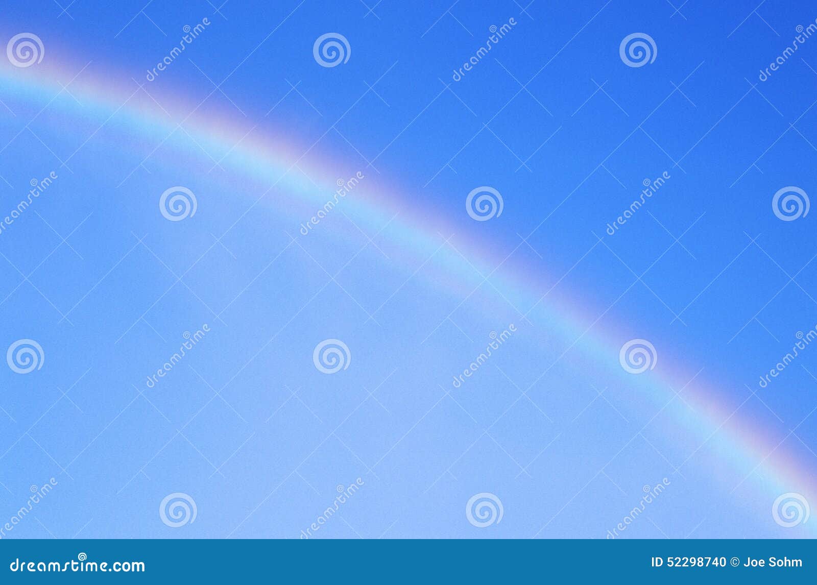 Rainbow in Blue Sky, Niagara Falls, Canada Stock Photo - Image of falls ...