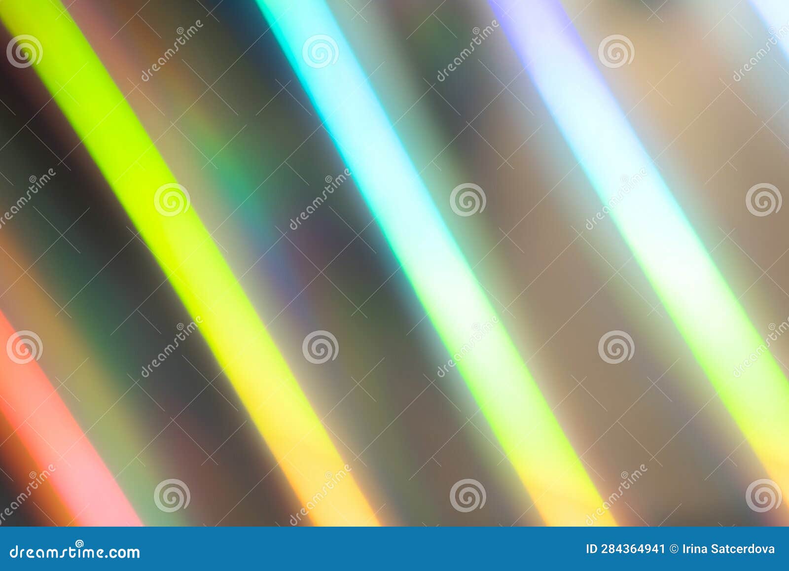 Rainbow Blurred Stripes, Flickering. Background Video with Multicolored ...
