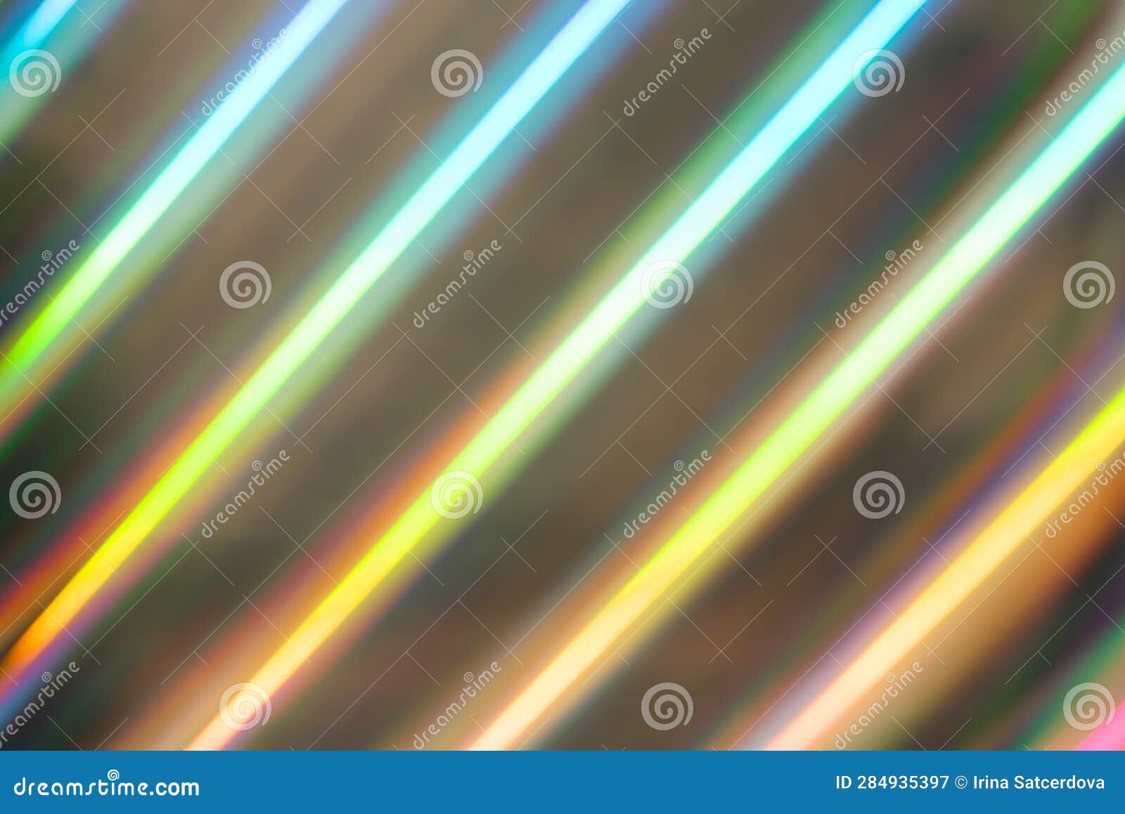 Rainbow Blurred Stripes, Flickering. Background Video with Multicolored ...