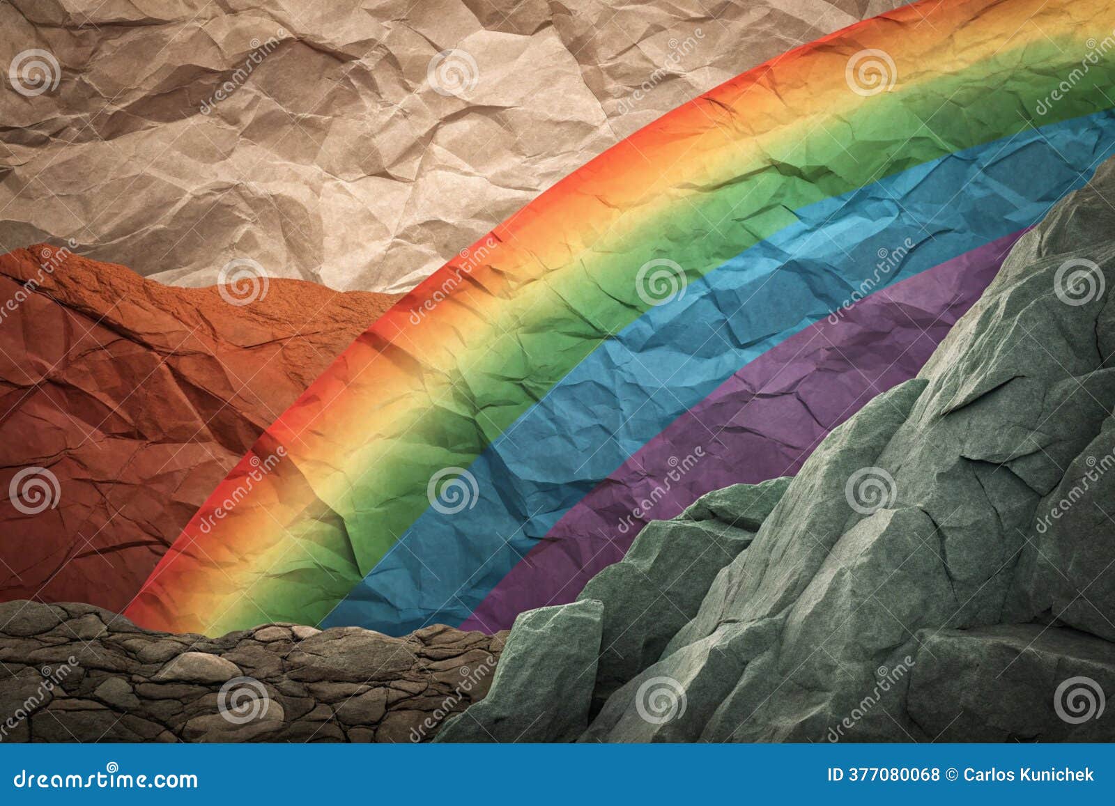 Rainbow Bold Font. Vector Alphabet | CartoonDealer.com #115357034